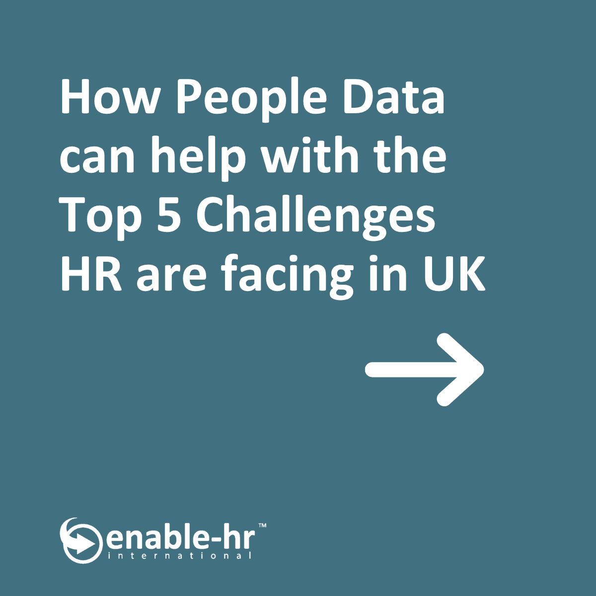 5 key HR challenges where people data makes a real difference