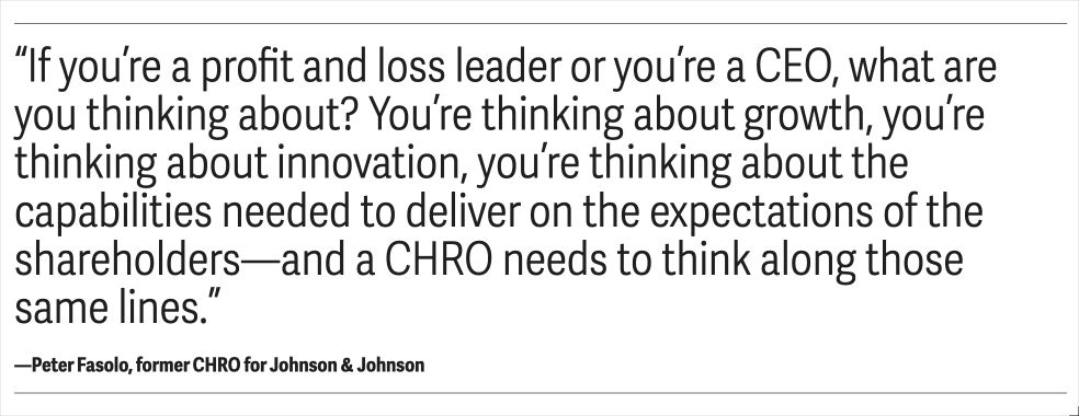 Building a business case to enable a CHRO to play their full role